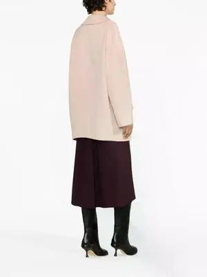 Pinko Single-breasted Wool Coat