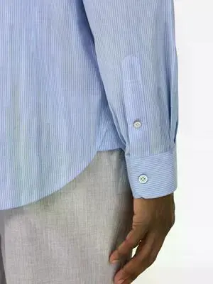 Boggi Milano Striped Poplin Shirt