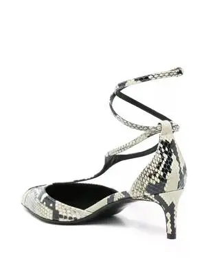 Khaite Mia T-strap Sandals