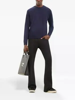 COURREGES Shoulder-snaps Sweater - Blue