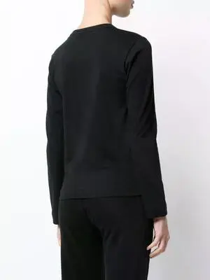 Play Comme Des Garcon Heart Embellished Top
