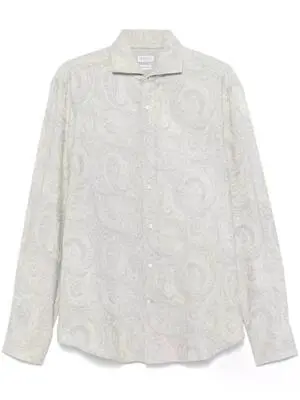 Brunello Cucinelli Paisley-jacquard Shirt