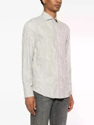 Brunello Cucinelli Paisley-jacquard Shirt
