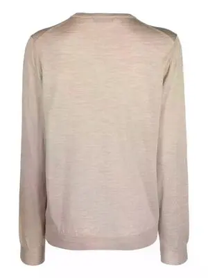 FILERIA Mélange-effect Crew-neck Jumper