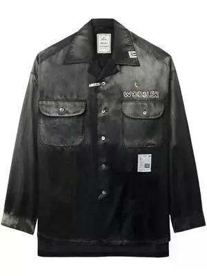 Mihara Yasuhiro Logo-patch Shirt