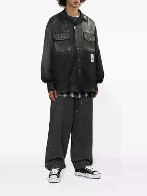 Mihara Yasuhiro Logo-patch Shirt