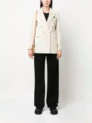 CIRCOLO 1901 Double-breasted Peak Lapel Blazer