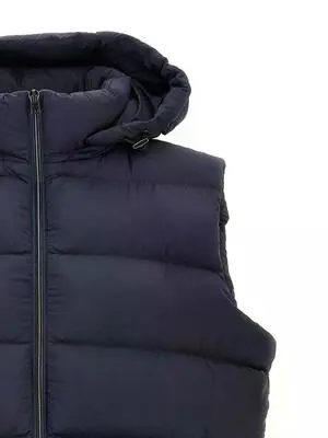 Herno Padded Gilet - Blue