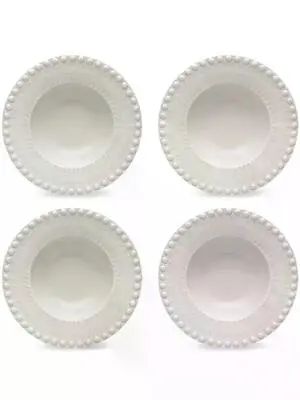 BORDALLO PINHEIRO Fantasia Soup Plate - Neutrals