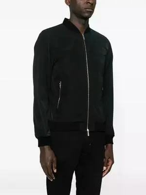 MOORER Sorano Bomber Jacket - Black