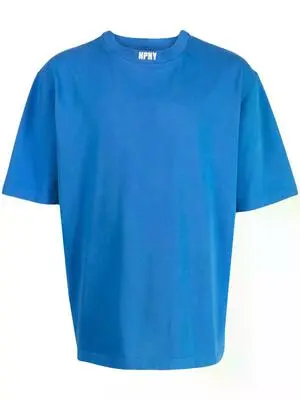 Heron Preston Hpny-print Short-sleeve T-shirt - Blue