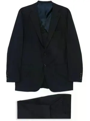 Kiton Single-breasted Suit - Blue
