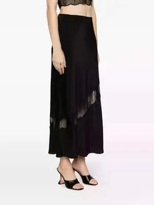 Zadig&Voltaire Jayal Silk Midi Skirt