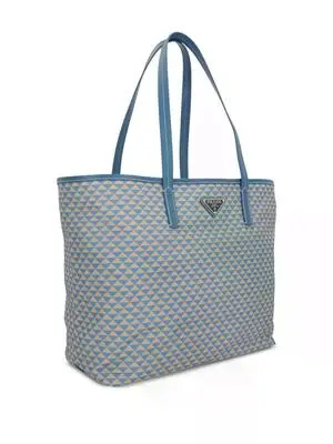 Prada Re-nylon Tote Bag - Blue