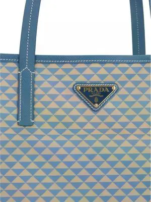 Prada Re-nylon Tote Bag - Blue