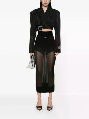 JEAN PAUL GAULTIER Knitted Maxi Skirt