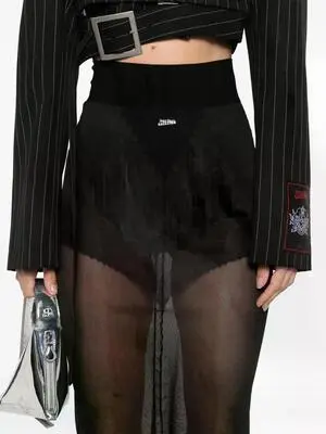 JEAN PAUL GAULTIER Knitted Maxi Skirt