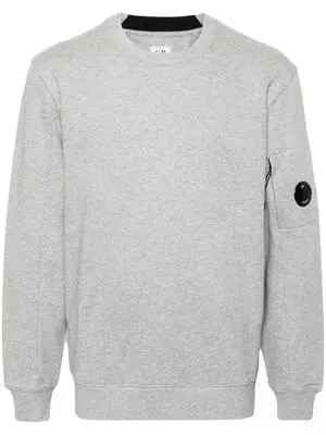 C.P. COMPANY Diagonal Raised Cotton Sweatshirt - Grey