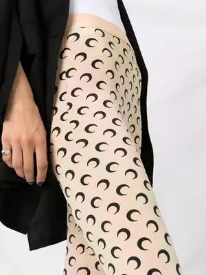 MARINE SERRE All Over Moon Pattern Leggings