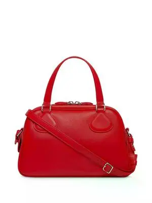 COURREGES Reedition Leather Bowling Bag