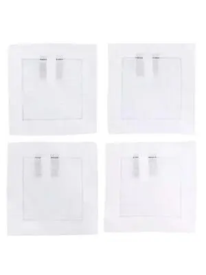 Ralph Lauren Kenmore Linen Cocktail Napkins - White