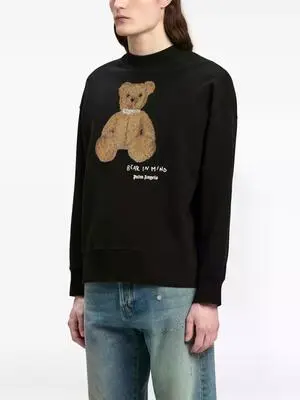 Palm Angels Bear Motif Sweatshirt