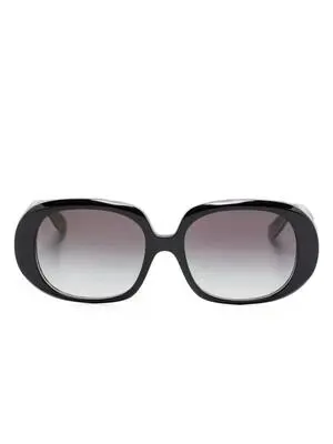 Dolce & Gabbana Oversized Sunglasses - Black