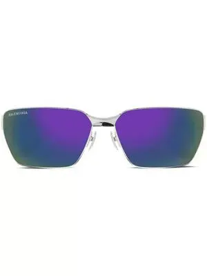 Balenciaga Square-frame Sunglasses - Silver
