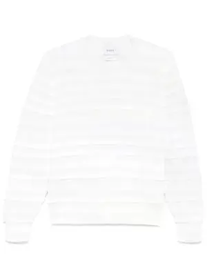 BARRIE Striped Sweater - Neutrals