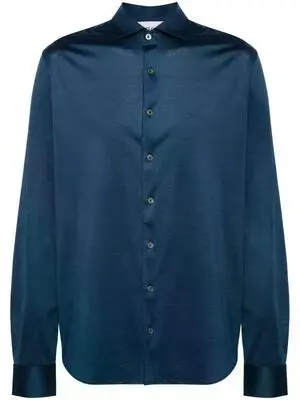 D4.0 Classic-collar Cotton Shirt