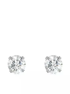 PRAGNELL 18kt White Gold Windsor Stud Earrings - Silver