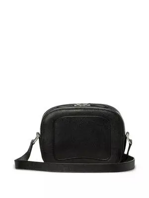 AMI Paris De Coeur-plaque Leather Messenger Bag
