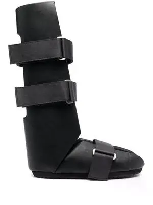 Rick Owens Splint Leather Knee Boots