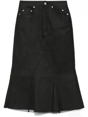 Rick Owens Button Detailed Skirts
