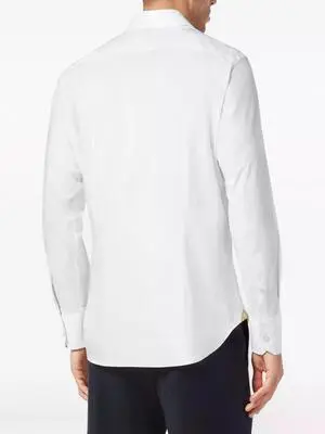 BILLIONAIRE Logo-embroidered Button-up Shirt