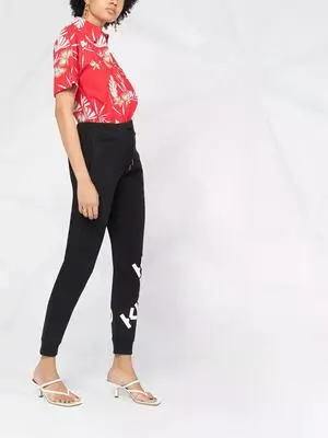 Kenzo Logo Printed Joggers