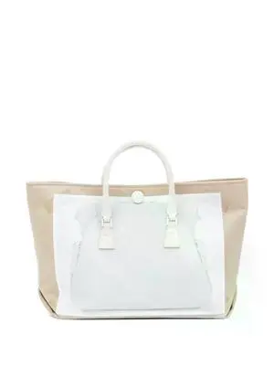 MAISON MARGIELA Micro 5ac Trompe-l'oeil Top-handle Bag - Neutrals