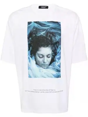 Undercover Graphic-print Cotton T-shirt - White