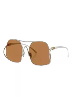 Miu Miu Pilot-frame Sunglasses - Silver