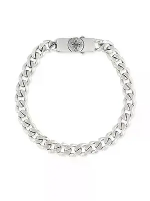 Emanuele Bicocchi Edge Logo Bracelet - Silver