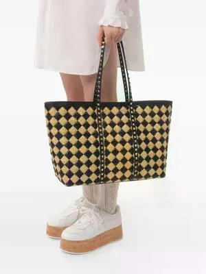Valentino Garavani Rockstud Embroidered Tote