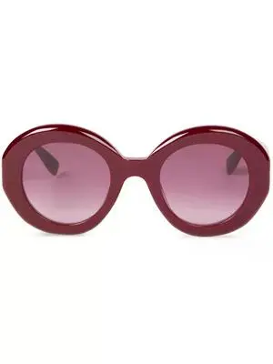 Viktor & Rolf Round-frame Sunglasses - Red