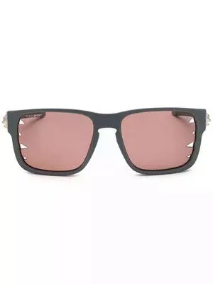 PLEIN SPORT Square-frame Tinted Sunglasses - Grey