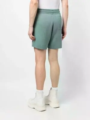 Rhude Script Logo Knitted Shorts - Green
