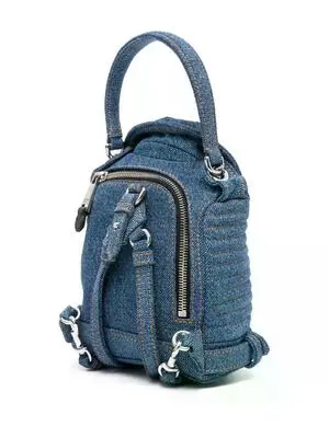 Moschino Denim Biker Backpack