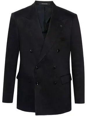 Tagliatore Double-breasted Blazer - Blue