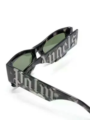 Palm Angels Tortoiseshell Square-frame Sunglasses