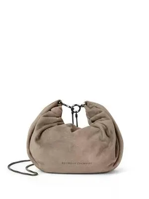 Brunello Cucinelli Debossed-logo Cross Body Bag
