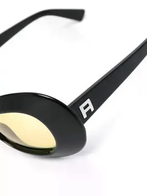 AMBUSH Jordee Round-frame Sunglasses - Black