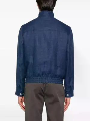 Brunello Cucinelli Twill Jacket - Blue